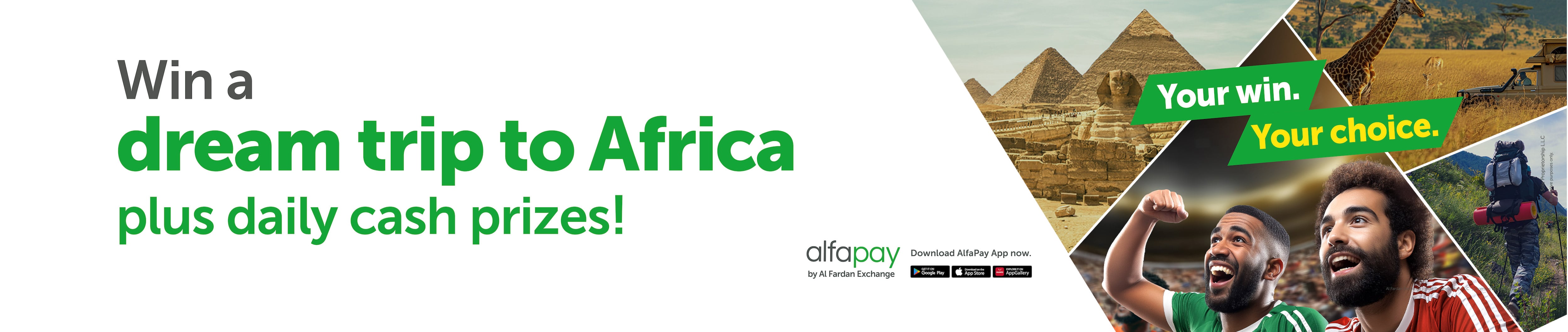 Send money to Africa. Win a dream trip plus daily cash prizes - AL ...